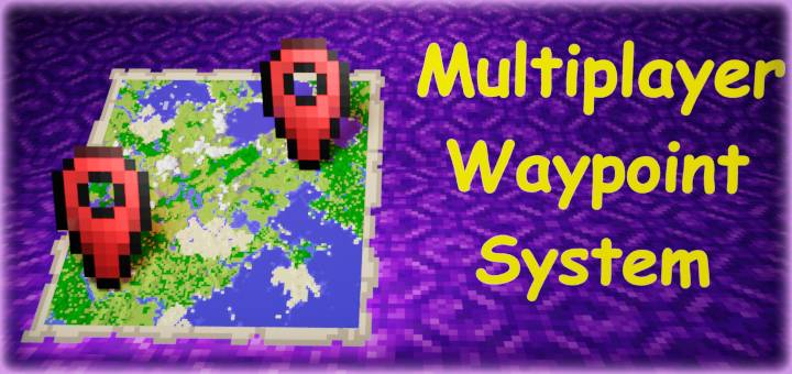 Multiplayer Waypoint System Dành Cho Minecraft MCPE/Bedrock
