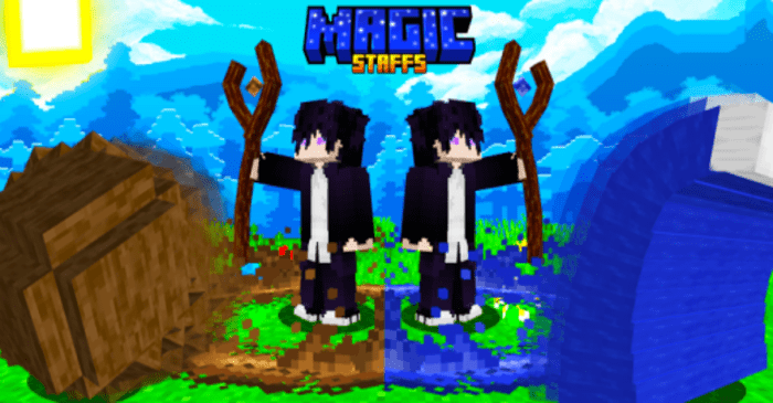 Addon Magic Staff Dành Cho Minecraft MCPE/Bedrock